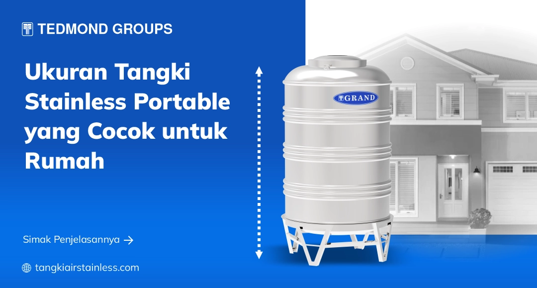 Ukuran Tangki Stainless Portable yang Cocok untuk Rumah - Tangki Air ...